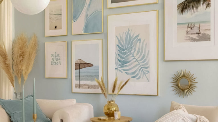 Modern Wall Art For Living Room - Posters & Prints - Artvsta