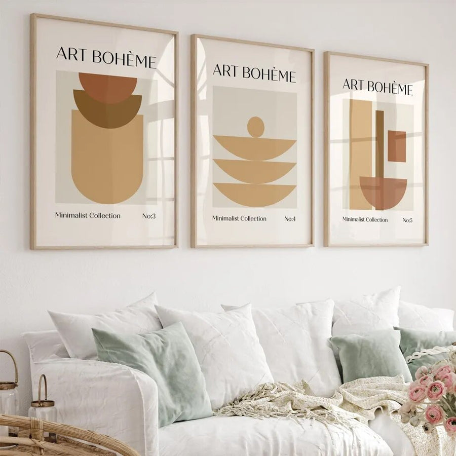 Modern Wall Art For Living Room - Posters & Prints - Artvsta