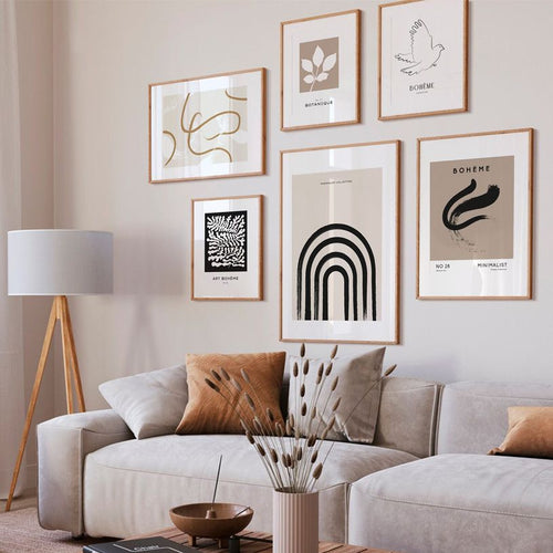 Modern Wall Art For Living Room - Posters & Prints - Artvsta